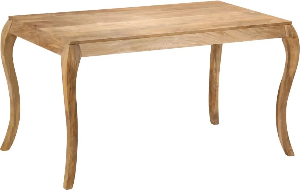 Jídelní stůl 135 x 75 x 76 cm masivní mangovníkové dřevo 247114