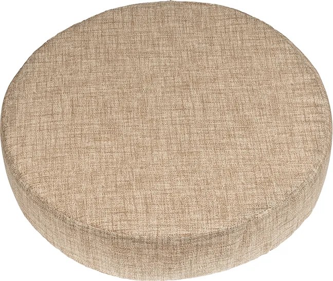 Bellatex Sedák KULATÝ Béžová 40 cm, (průměr), výška 8 cm