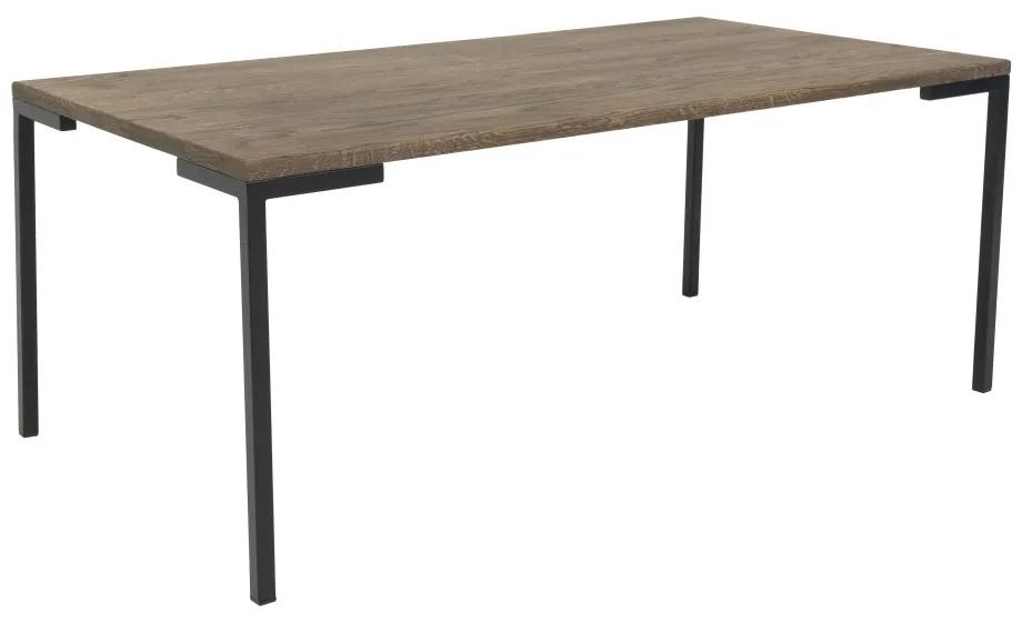 Designový konferenční stolek Willie 110 cm kouřový dub