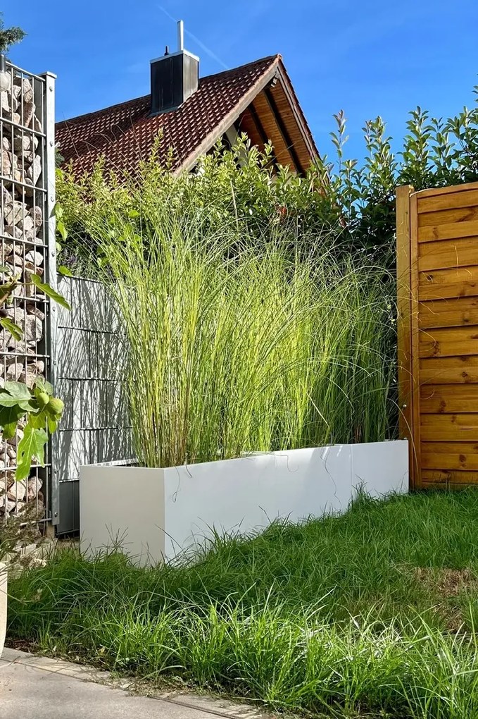 Truhlík MAXI, sklolaminát, šířka 80 cm, bílý mat