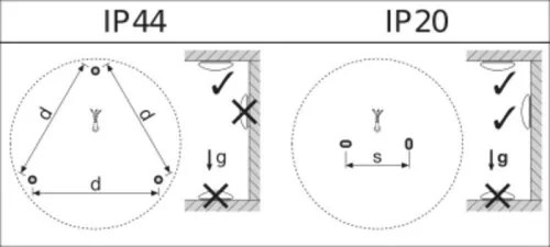 LED svítidlo LEDVANCE Surface Circular 250mm 13W/3000K teplá bílá IP44 s pohybovým čidlem