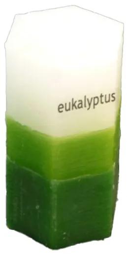 Šestihran rustic tříbarevný eukalyptus