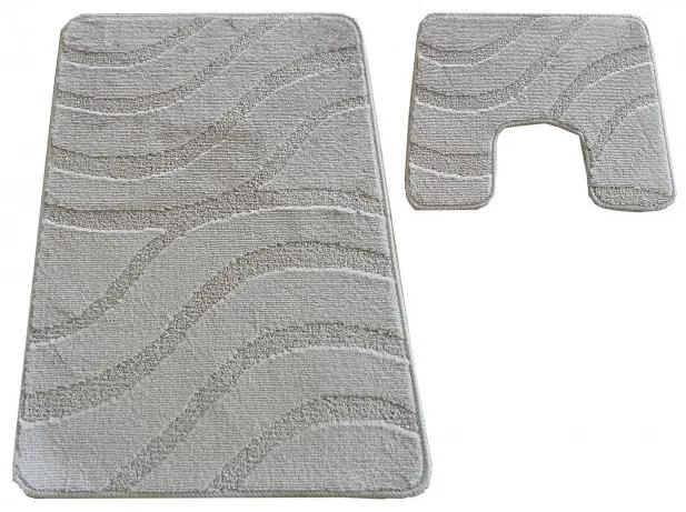 Sada koupelnových koberečků Montana Symphony Sand Grey