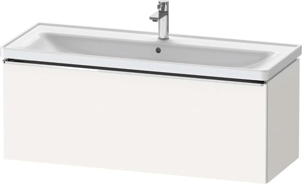 Duravit D-Neo - Umyvadlová skříňka, 118x44x45 cm, 1 zásuvka, matná bílá DE4291010180000