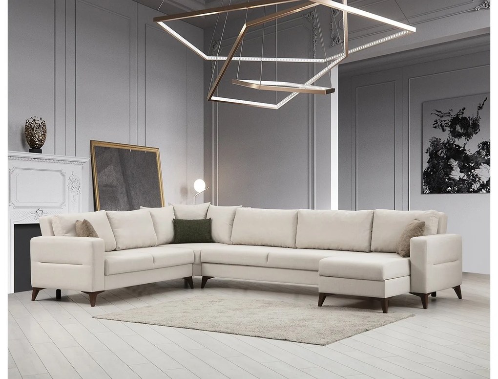 Hanah Home Pohovka KRISTAL rozkládací béžová