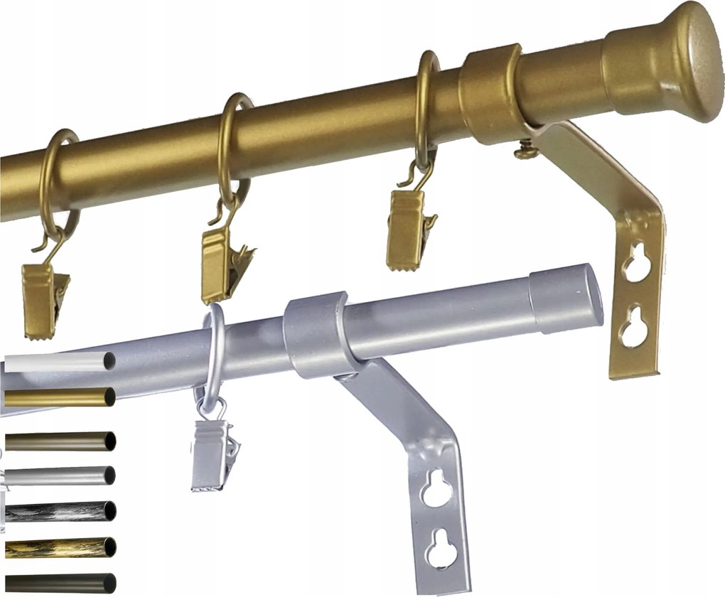 Garnýž Pro kov FI19 Jednoduchý 360 cm 4 Barvy