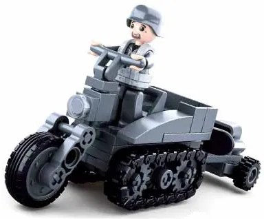 Sluban WWII M38-B0680B Motocykl s pásy