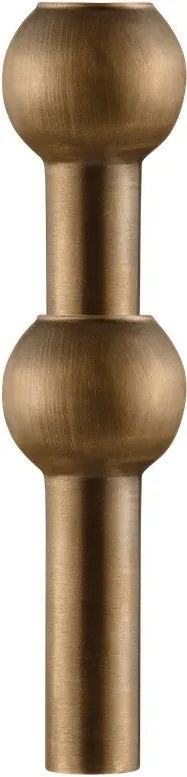 Kovová váza v bronzové barvě (výška 10 cm) Nagel – STOFF Nagel