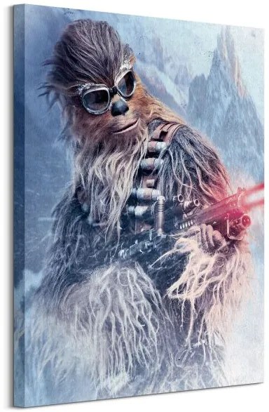 Art Group Obraz na plátně Star Wars Solo: Chewie Blaster 60x80cm