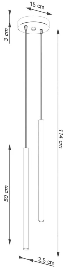 Zelené závěsné svítidlo ø 15 cm Fideus – Sollux