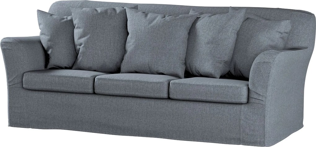 Potah na pohovku IKEA Tomelilla 3-místná nerozkládací barva šedá látka pletený vzor