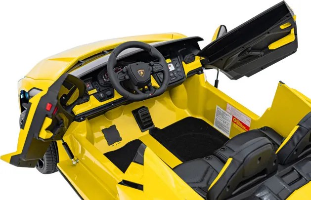 Elektrické autíčko Lamborghini Revuelto XL žluté
