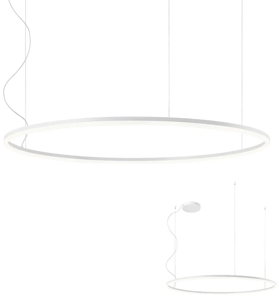 Redo Závěsné LED svítidlo ORBIT ø 120 cm, 4000K Barva: Bílá, Stmívání, řízení: DALI
