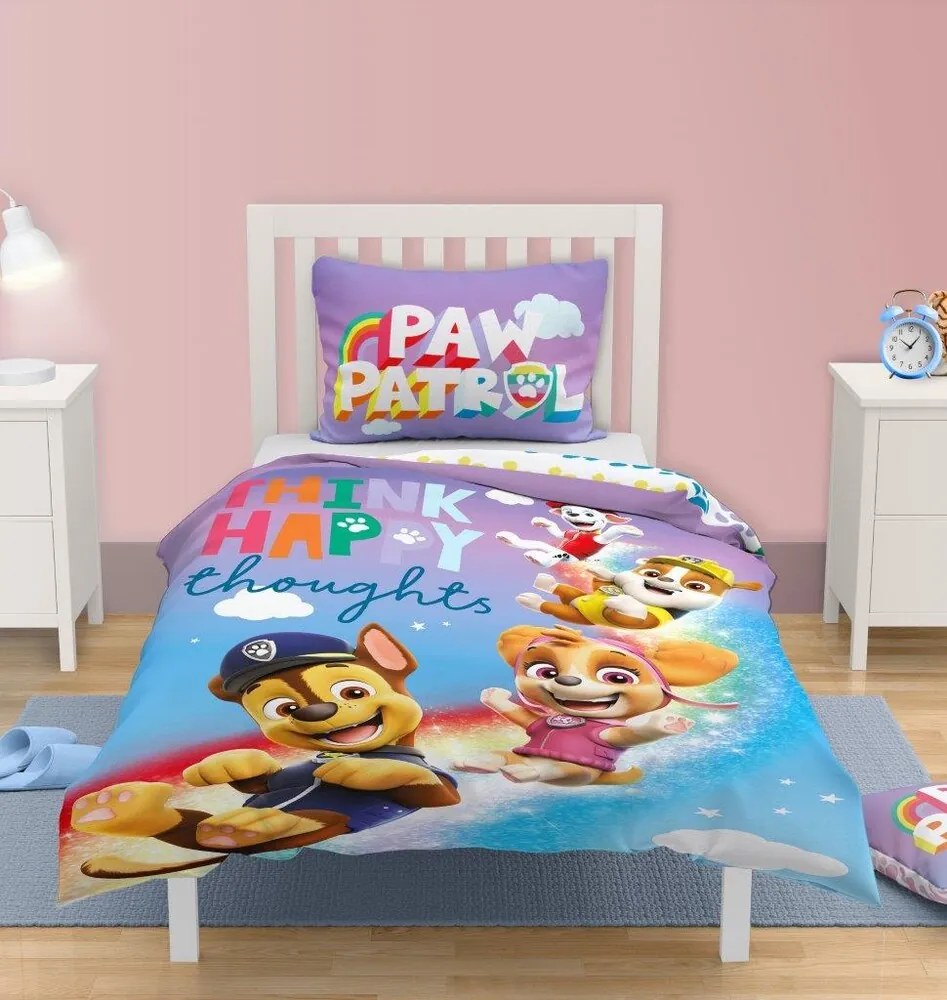 Bavlněné povlečení PAW PATROL TEAM 140x200cm