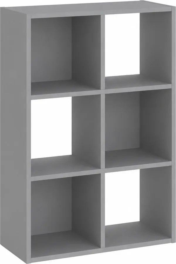 Regál Sinde 2x3, šedá