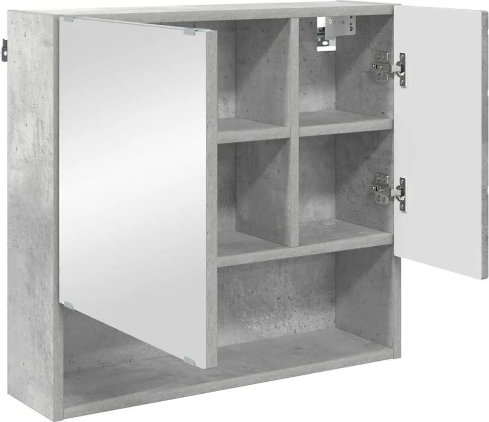 Sada koupelnového nábytku 3 ks Betonově šedá 61 x 35 x 64 cm 3392956