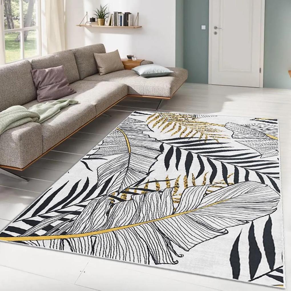 Conceptum Hypnose Kusový koberec ALHO CARPET-2A, Vícebarevná Rozměr koberce: 100 x 140 cm
