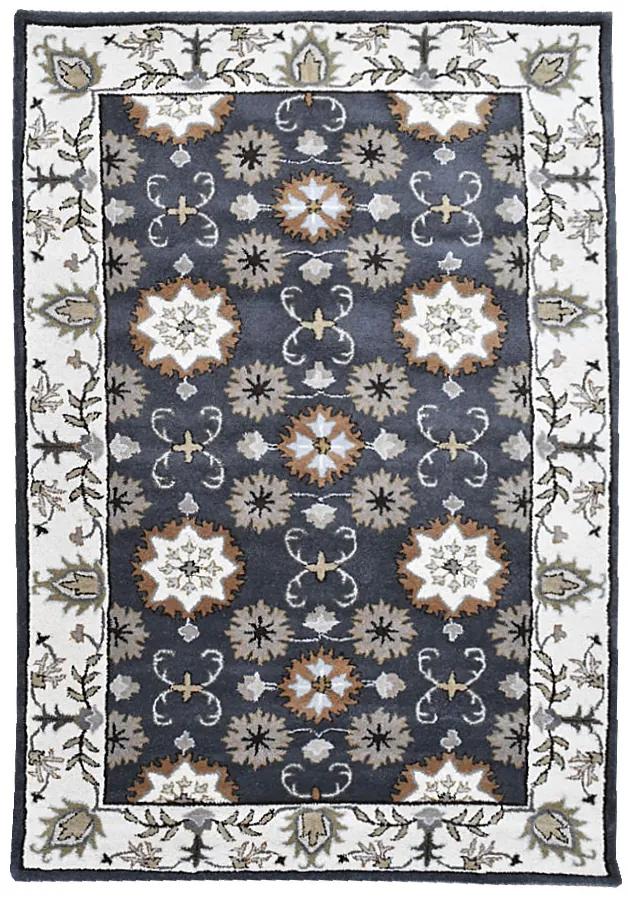 KUDOS Textiles Pvt. Ltd. Ručně všívaný vlněný koberec DOO-23 - 160x230 cm