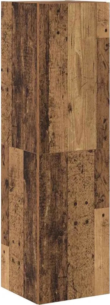 Nástěnné TV skříňky 6 ks Old Wood kompozitní 3328987