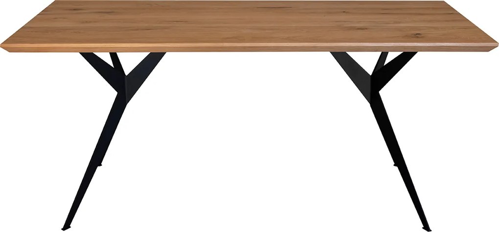 Bílý nábytek Jídelní stůl Caserta 100x200 cm, dub, masiv