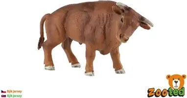 ZOOTED Býk jersey / Zvířátko / 14 cm / plast / od 3 let