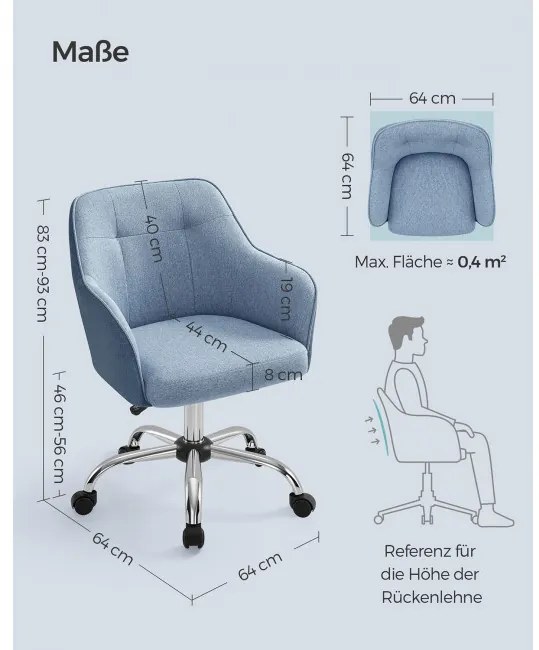 Kancelářská židle OBG019Q01