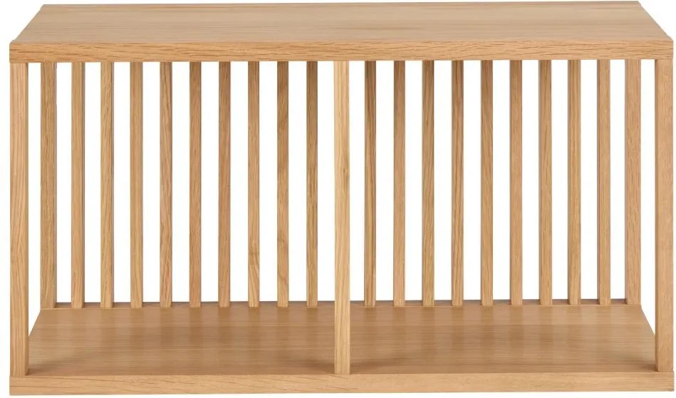 Nástěnná police Wellington 67 cm dub přírodní