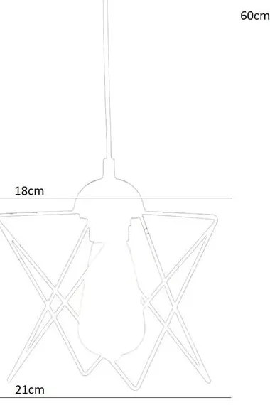 Černé závěsné svítidlo – Opviq lights