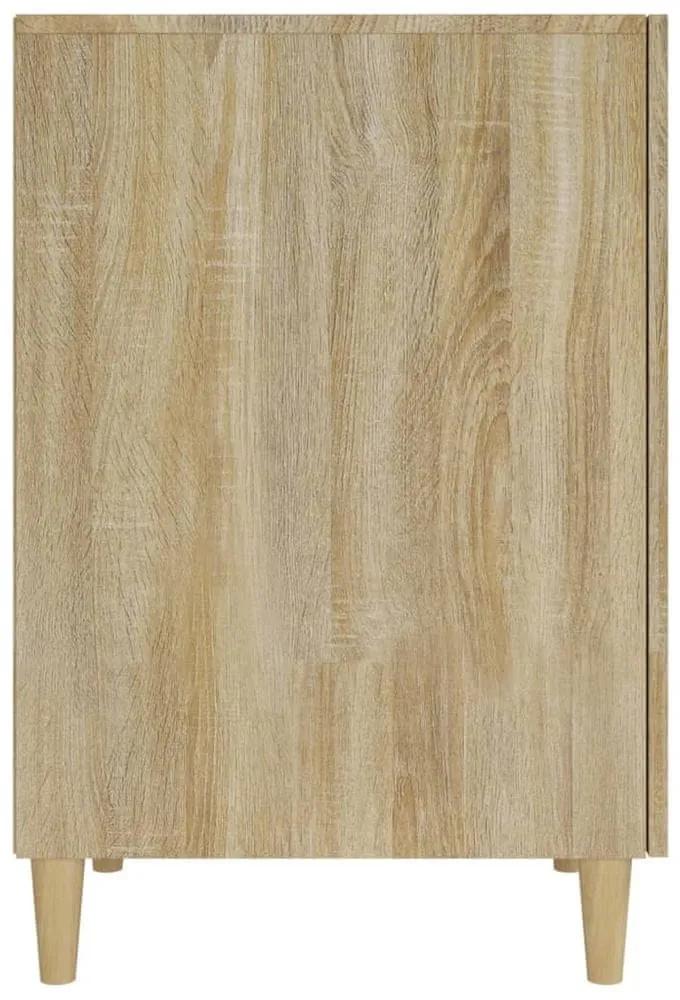 Petromila Psací stůl dub sonoma 140 x 50 x 75 cm kompozitní dřevo