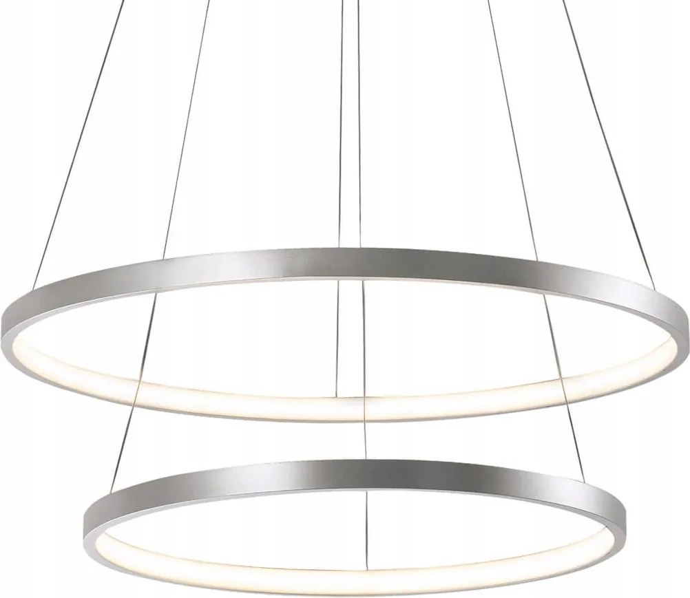 Závěsná lampa Circle 11525-21 Just Light Led 45W 3000K stříbrná