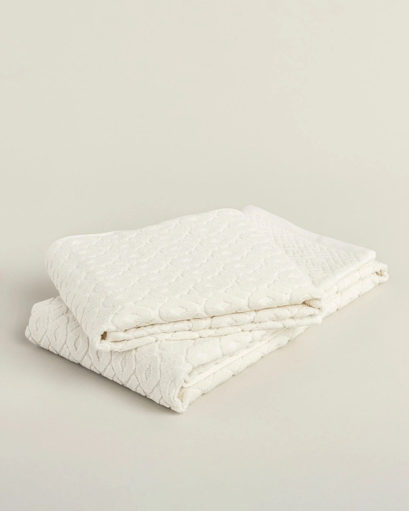 Ručník Lattice 50x90 cm cream pearl