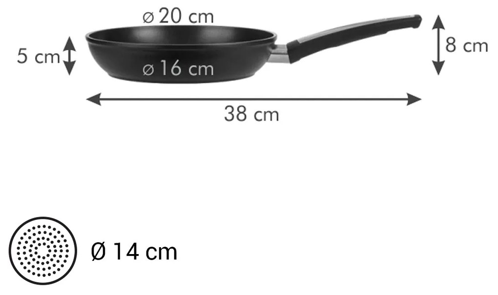 Pánev i-PREMIUM ø 20 cm