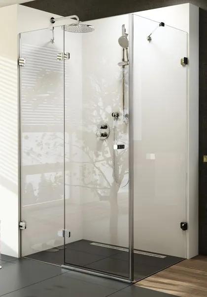RAVAK BRILLIANT BSDPS-100/100 R sprchové dveře dvojdílné a stěna transparent 0UPA0A00Z1