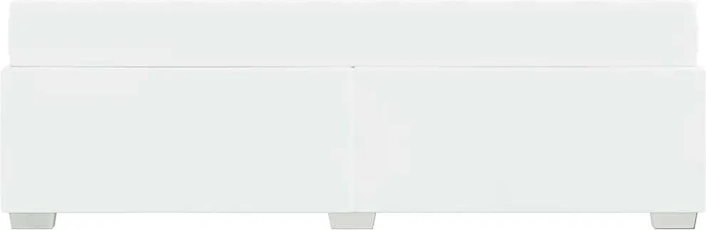 Rám postele Bílá 200 x 200 cm PVC 3399251