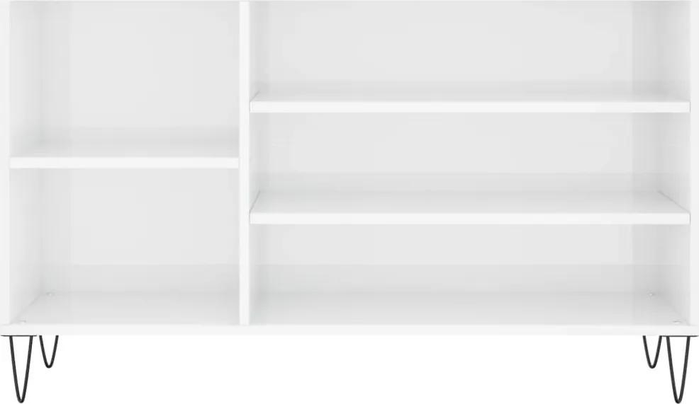 vidaXL Botník 102x36x60 cm kompozitní dřevo [831414] Barva: šedá sonoma