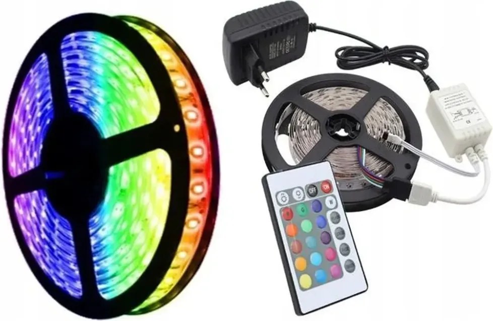 Postel s matracem a LED osvětlením SPIDER 140x70