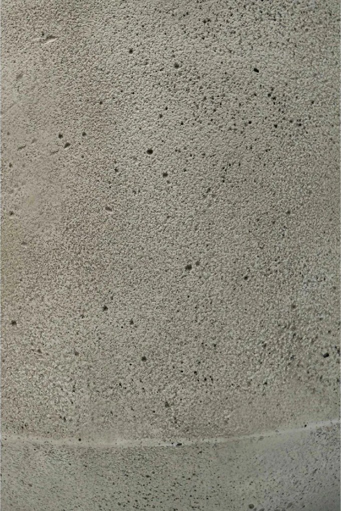 Designový květináč NEXORA, sklolaminát, 41x38 cm, šedý