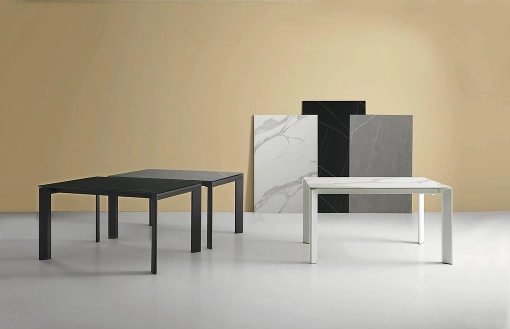 Rozkládací stůl sallie 140 (200) x 90 cm bílý MUZZA