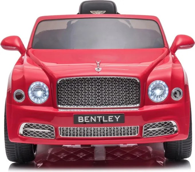 LEAN CARS Elektrické autíčko Bentley Mulsanne červené lakované