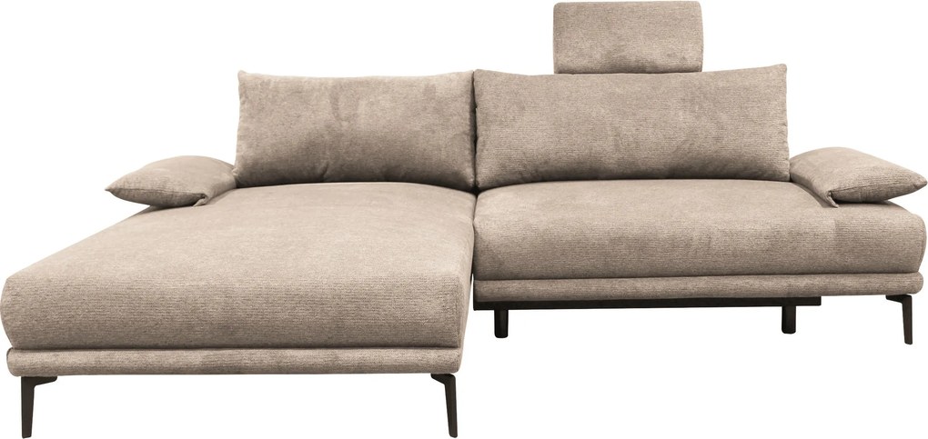 XXXLutz ROHOVÁ SEDAČKA, textil, béžová MID.YOU - Sedací soupravy - 001574003004