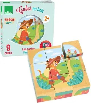 Vilac Dřevěné kostky Příběhy / od 2 let