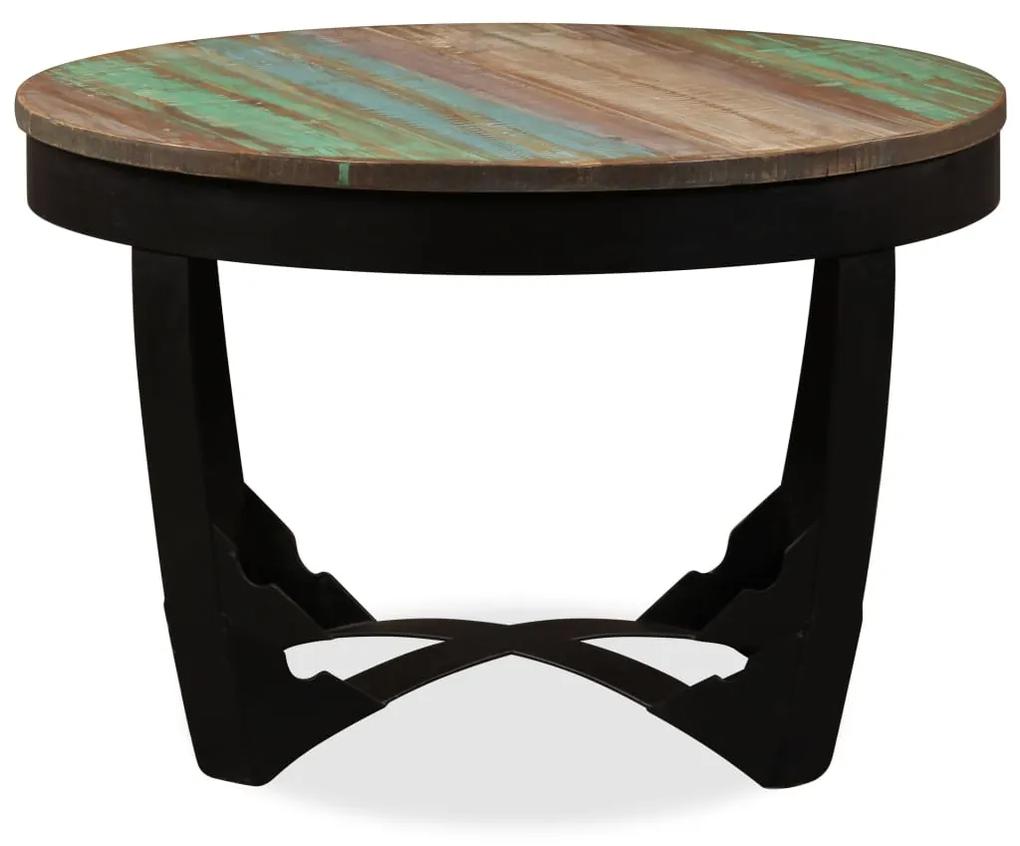 vidaXL Konferenční stolek masivní recyklované dřevo 60 x 40 cm
