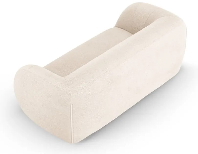 Krémová pohovka z textilie bouclé 210 cm Essen - II. jakost – Cosmopolitan Design