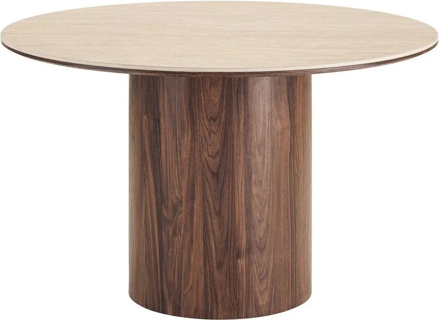 Kulatý jídelní stůl s keramickou deskou ø 120 cm Delphi – House Nordic