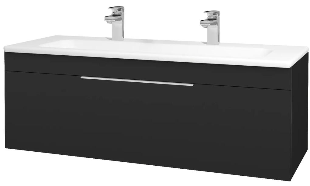 Dřevojas Koupelnová skříň ASTON SZZ 120 Varianta: D20 Galaxy / Úchytka T04 / D20 Galaxy