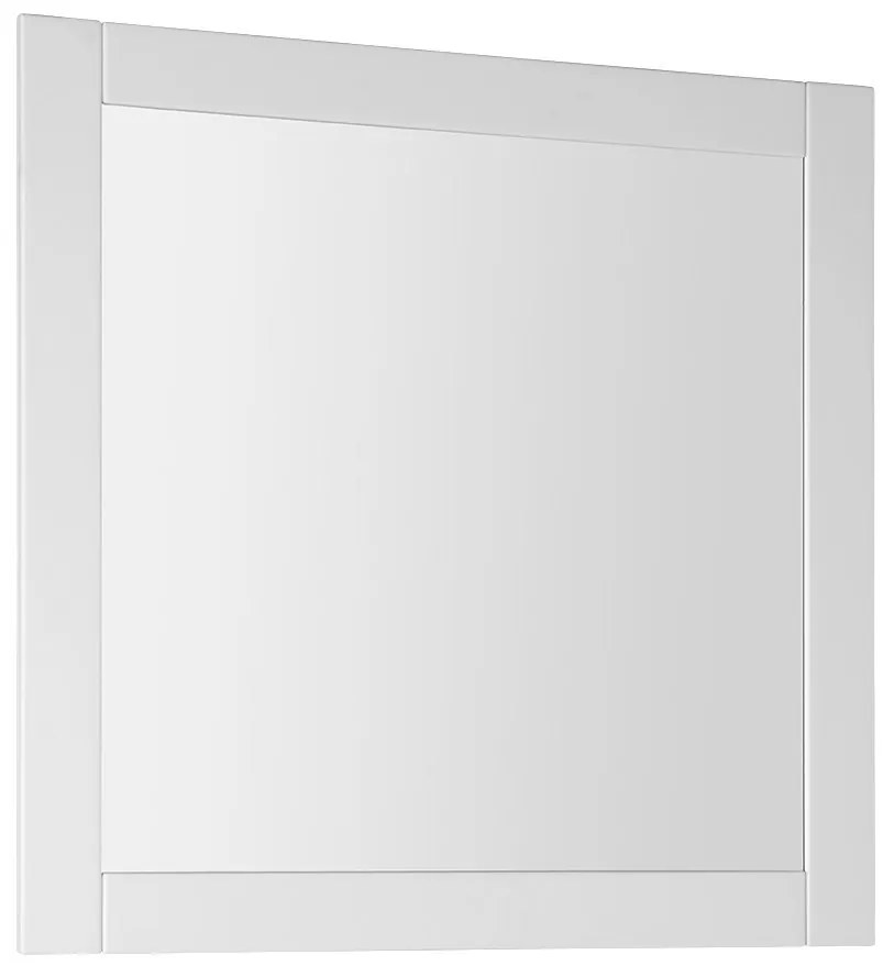 Aqualine Aqualine, FAVOLO zrcadlo v rámu 80x80cm, bílá mat, FV080