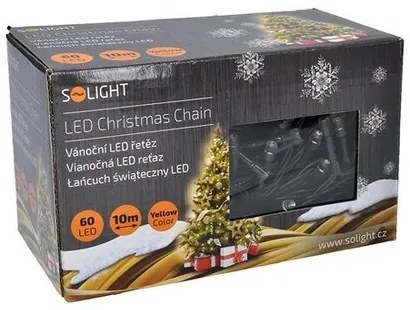 Solight Vánoční řetěz 500 LED teplá bílá, 50 m, L