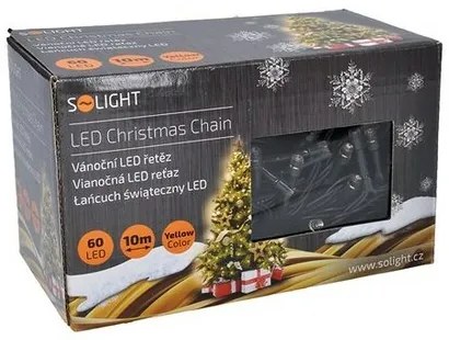 Solight Vánoční řetěz 500 LED teplá bílá, 50 m