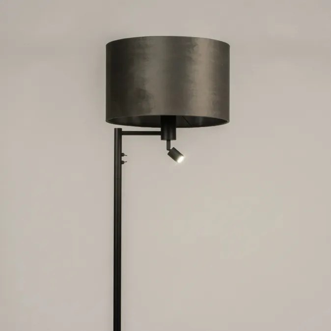 Stojací designová lampa La Ritelliote Black and Black