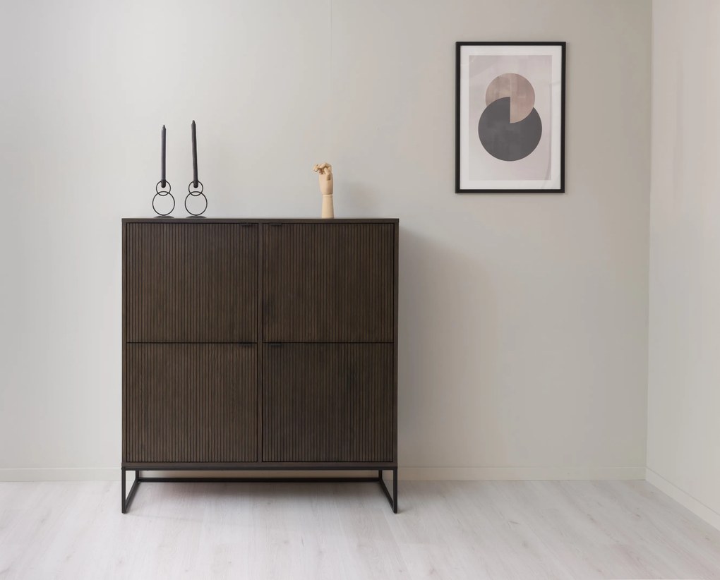 TENZO Dřevěný kabinet BALI hnědý 9001554920